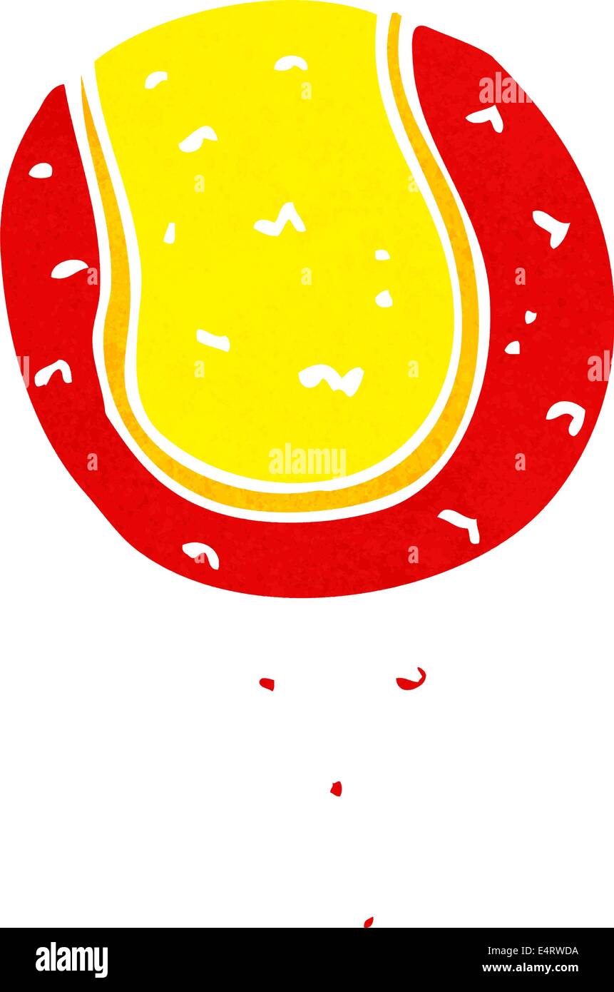 cartoon tennis ball Stock Vector Image & Art - Alamy