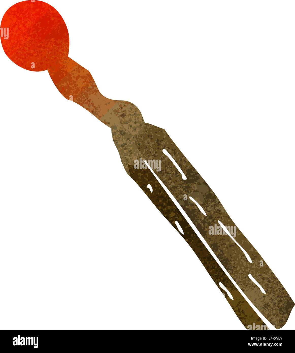cartoon burnt match Stock Vector Image & Art - Alamy