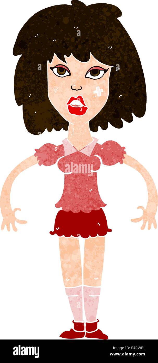cartoon girl fight Stock Vector Image & Art - Alamy