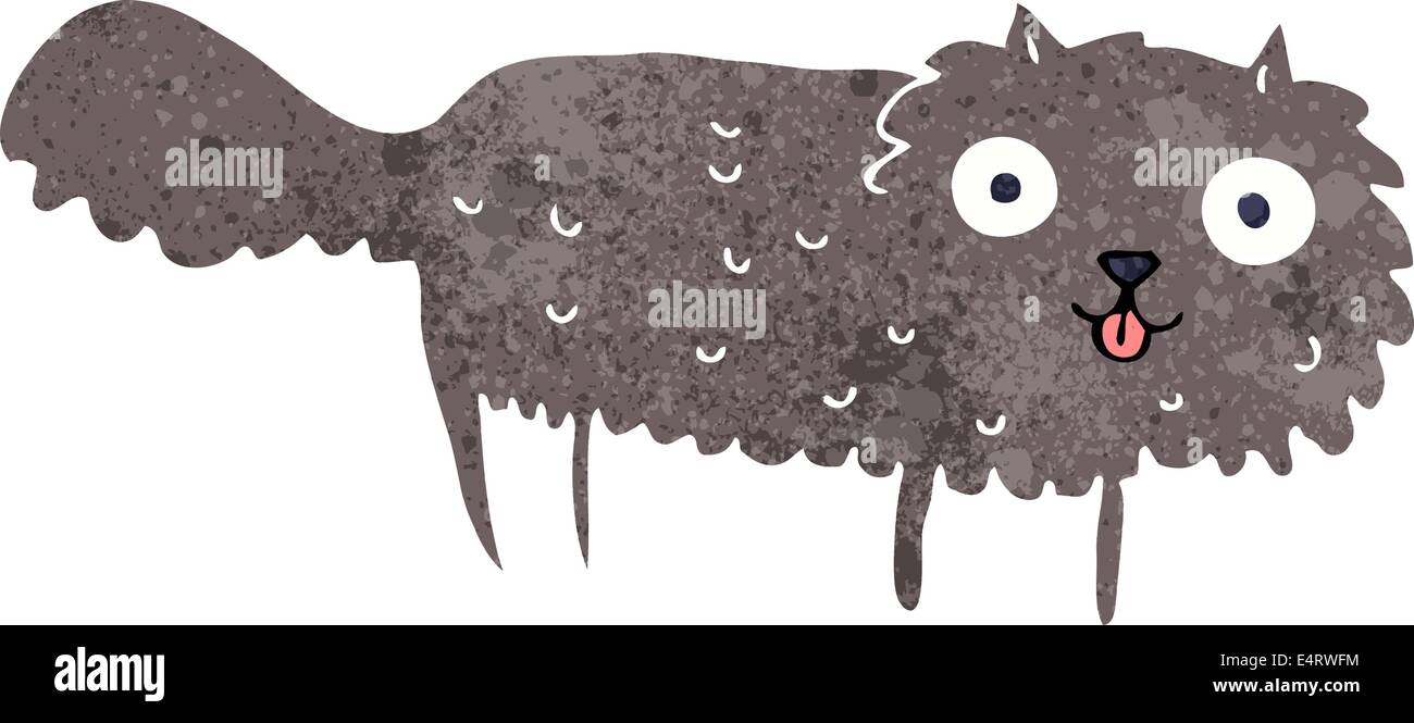 cartoon furry cat Stock Vector Image & Art - Alamy