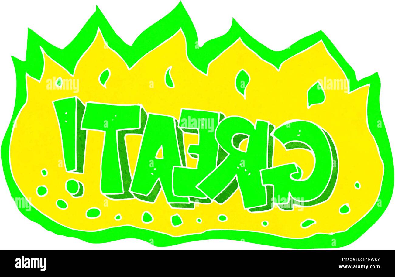 cartoon great symbol Stock Vector Image & Art - Alamy