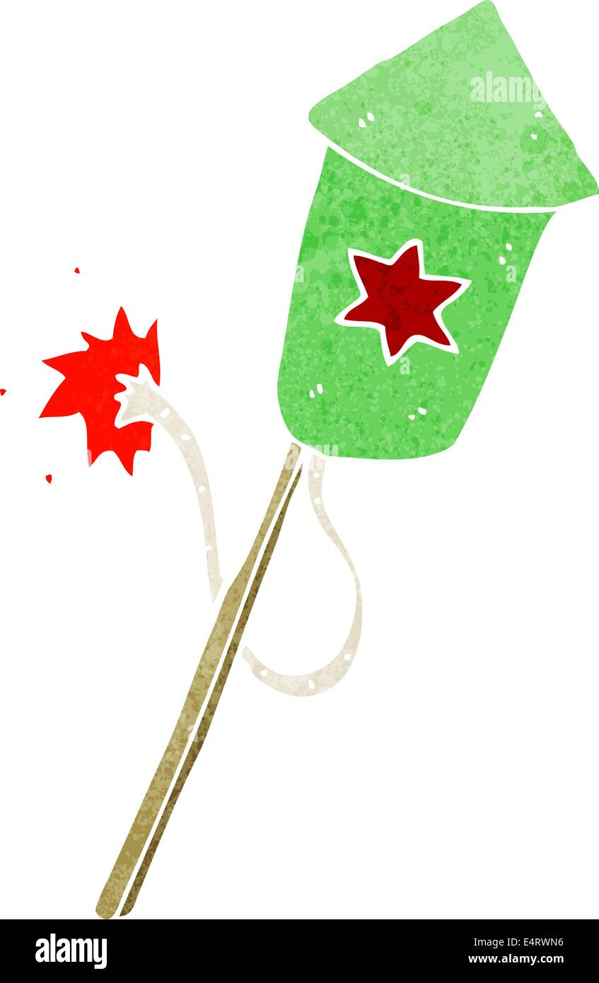 cartoon firework with burning fuse Stock Vector Image & Art - Alamy