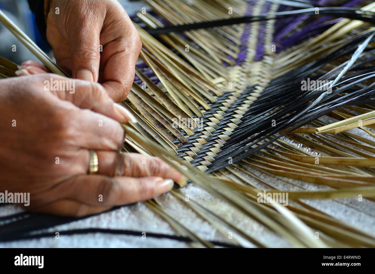 Traditional Maori Weaving High Resolution Stock Photography and Images ...