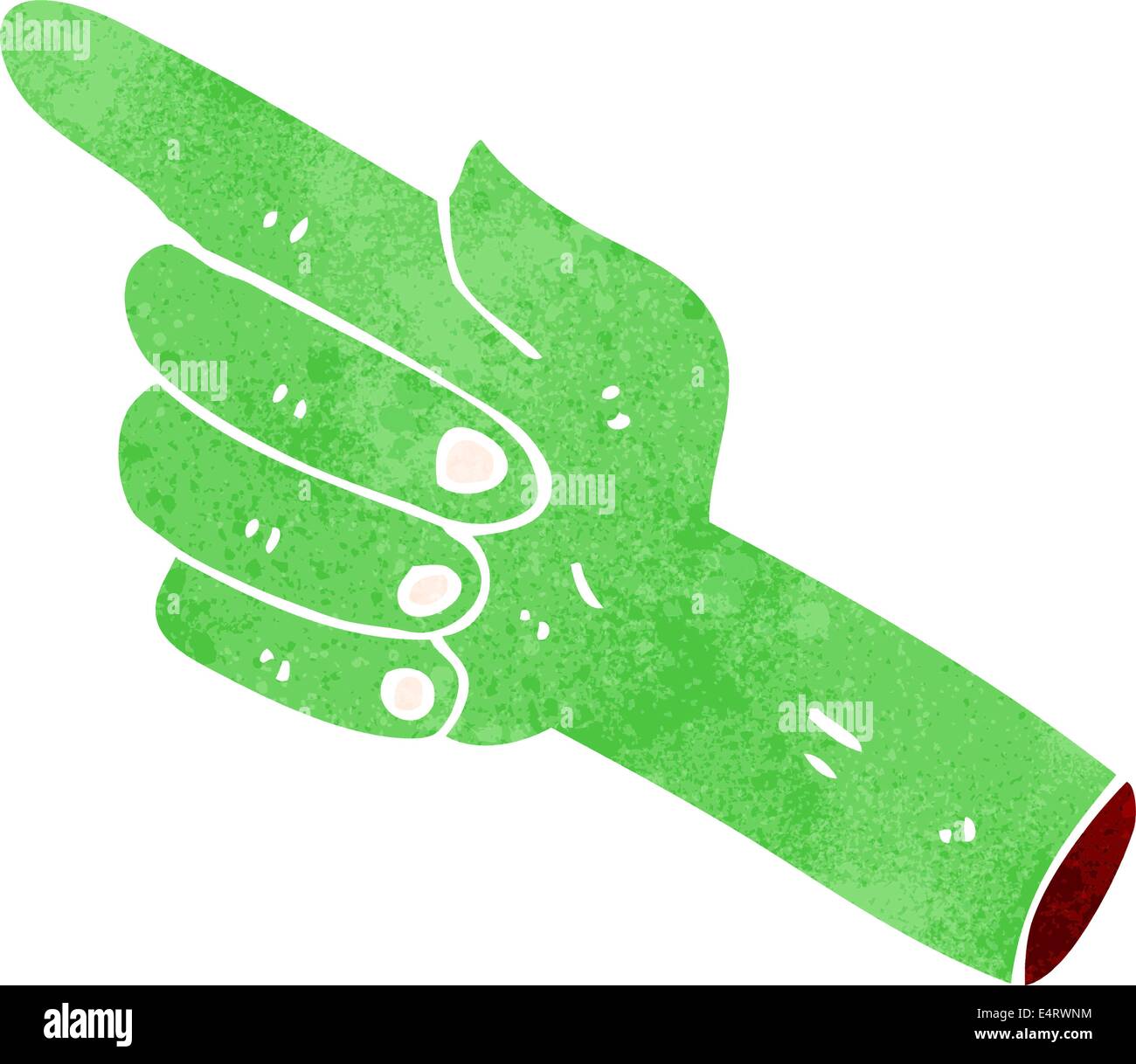 cartoon pointing zombie hand Stock Vector Image & Art - Alamy