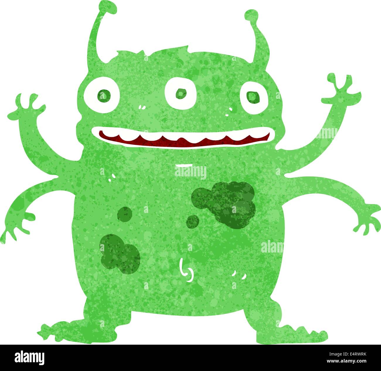 cartoon alien monster Stock Vector Image & Art - Alamy