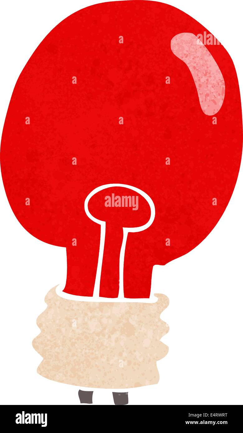 cartoon red light bulb Stock Vector Image & Art - Alamy