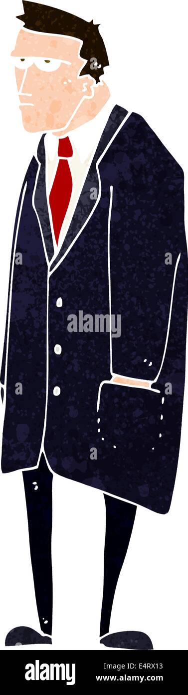 Cartoon bad tempered man hi-res stock photography and images - Alamy