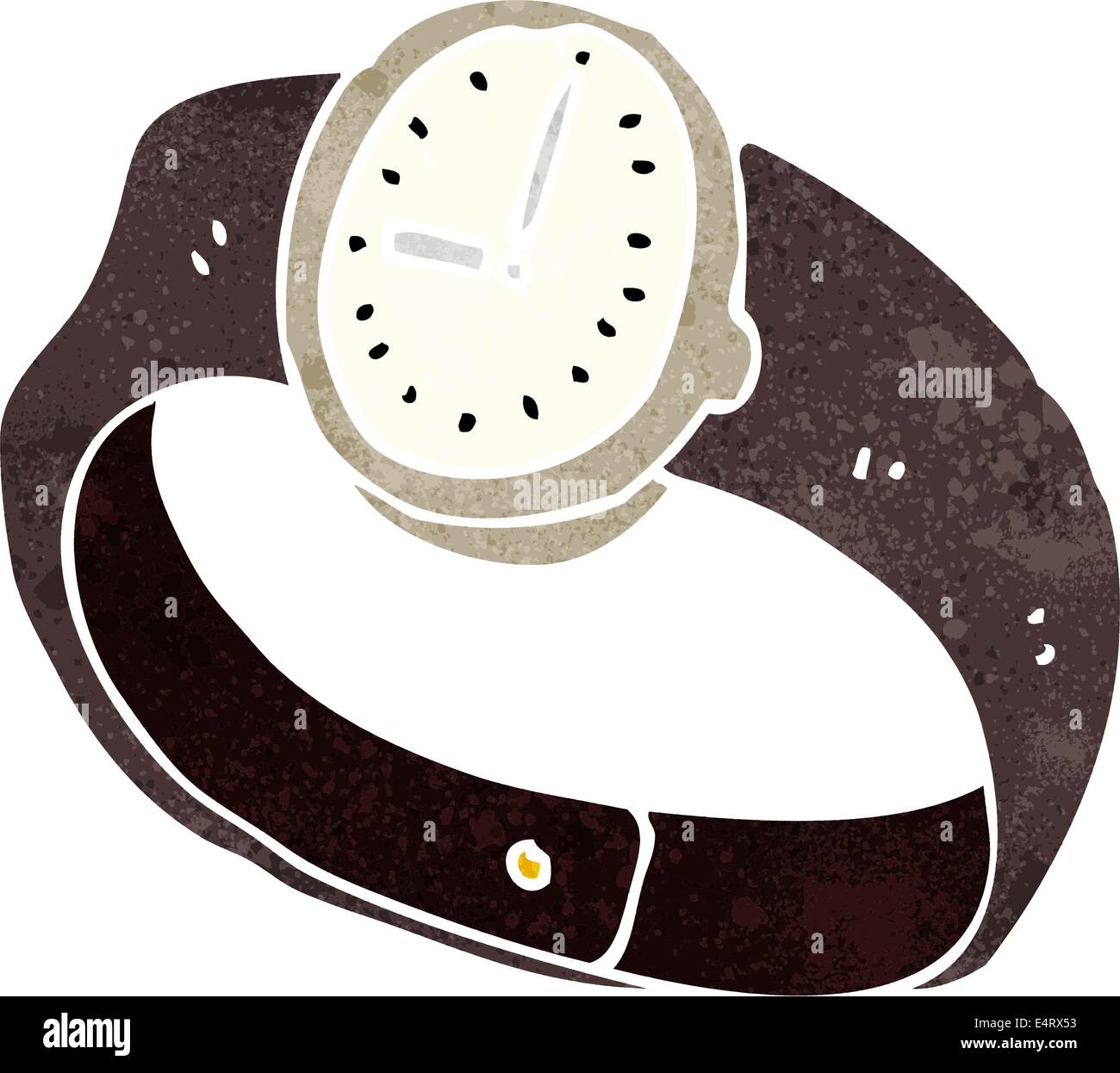Cartoon wrist watch doodle Stock Vector Images - Alamy