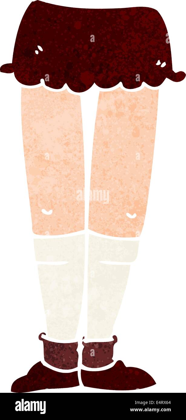 cartoon female legs Stock Vector Image & Art - Alamy