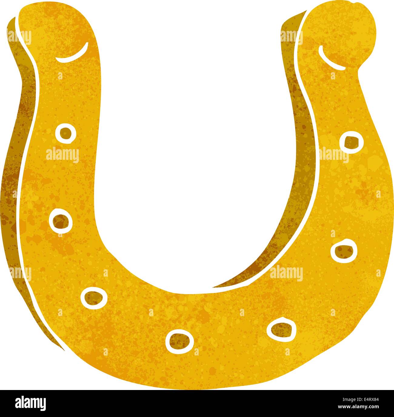 Cartoon horseshoe Stock Vector Images - Alamy
