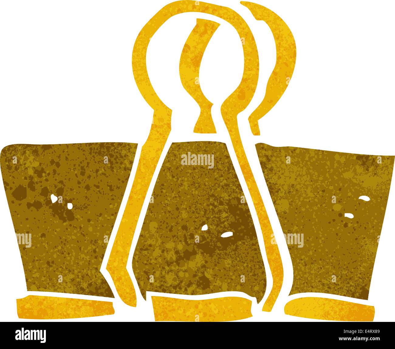 Brass clip Stock Vector Images - Alamy
