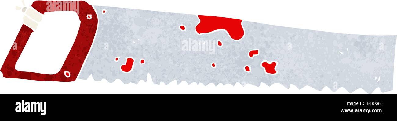cartoon rusty old saw Stock Vector Image & Art - Alamy