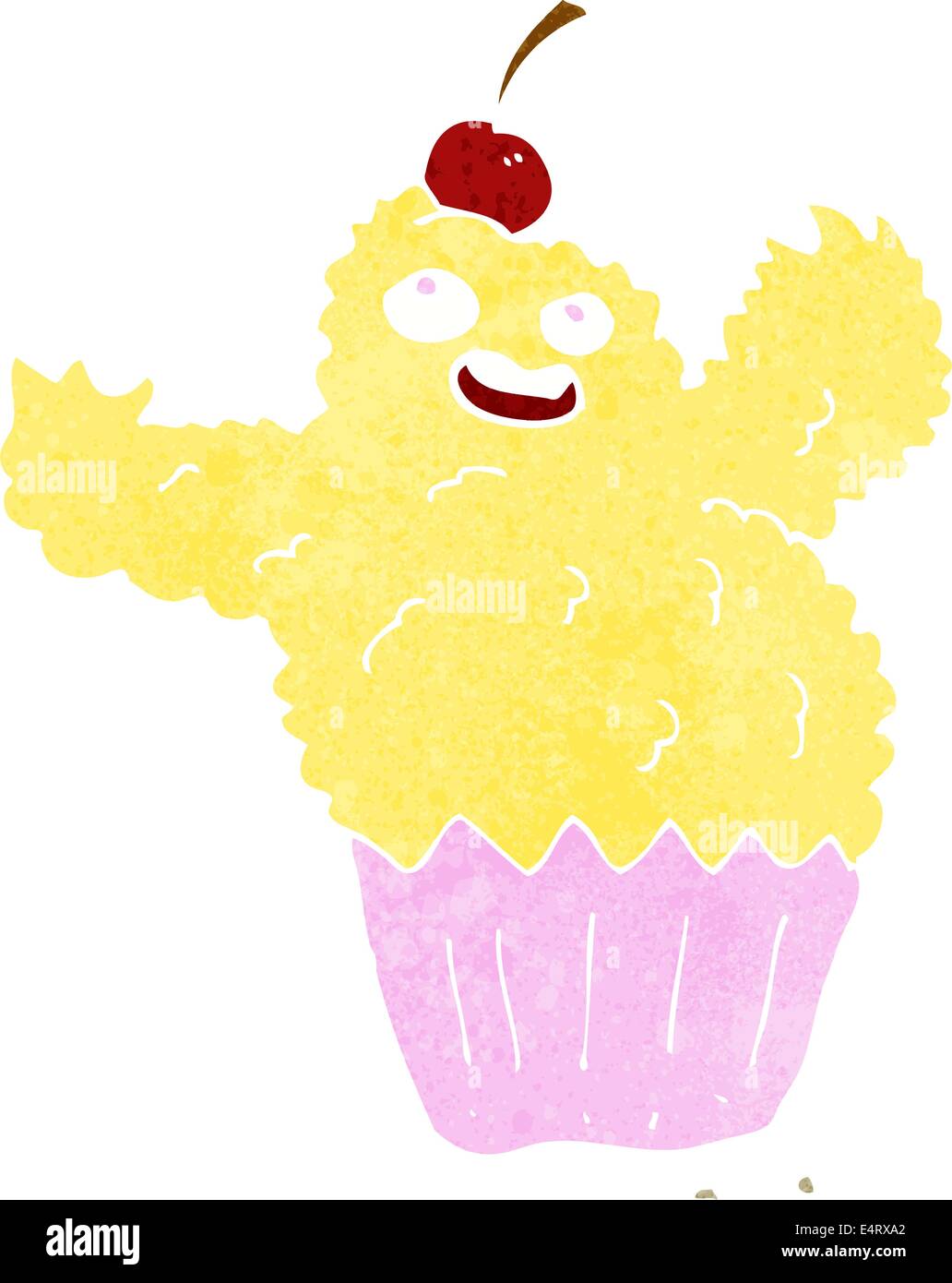 cartoon cupcake monster Stock Vector Image & Art - Alamy