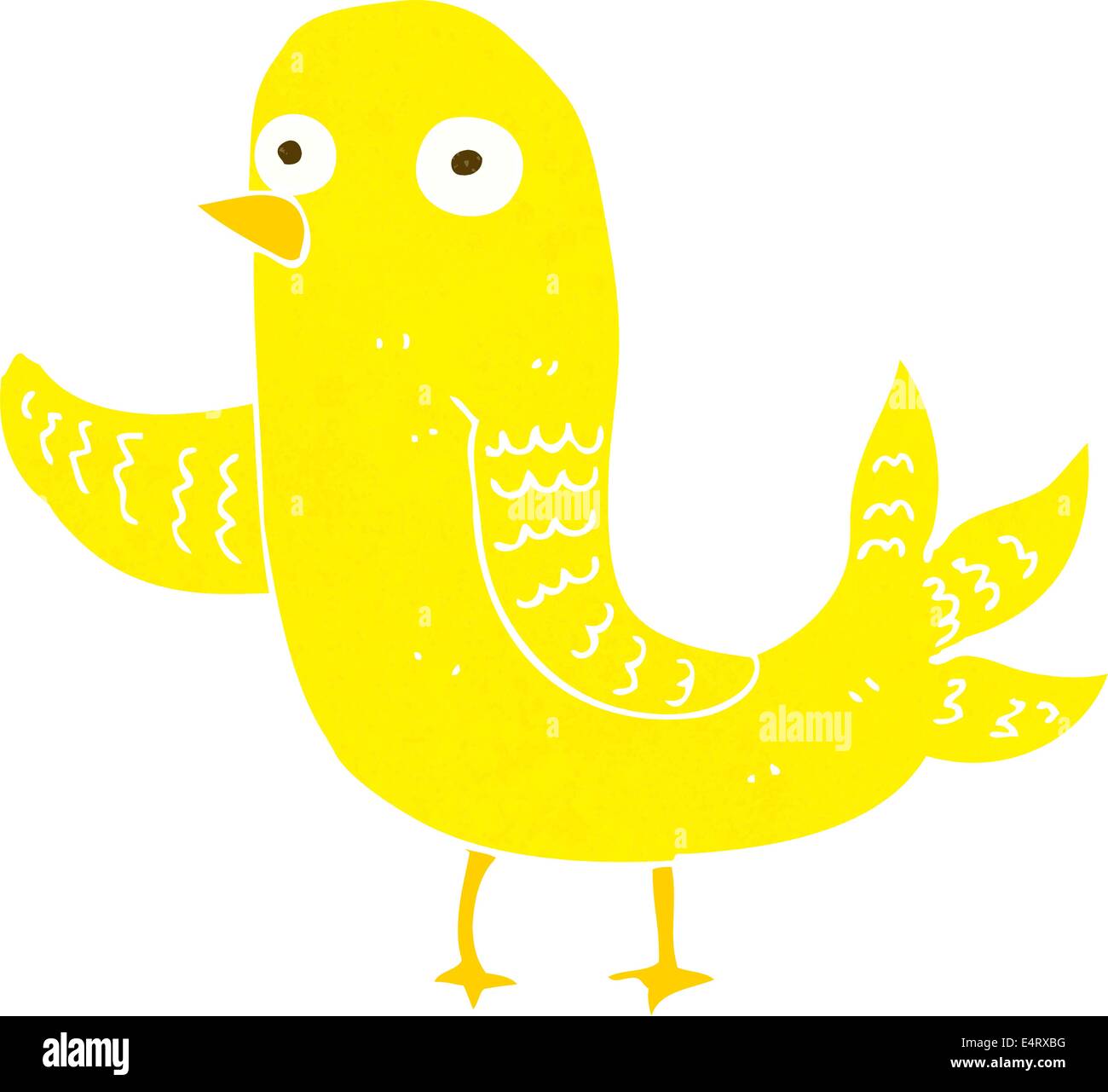 cartoon waving bird Stock Vector Image & Art - Alamy
