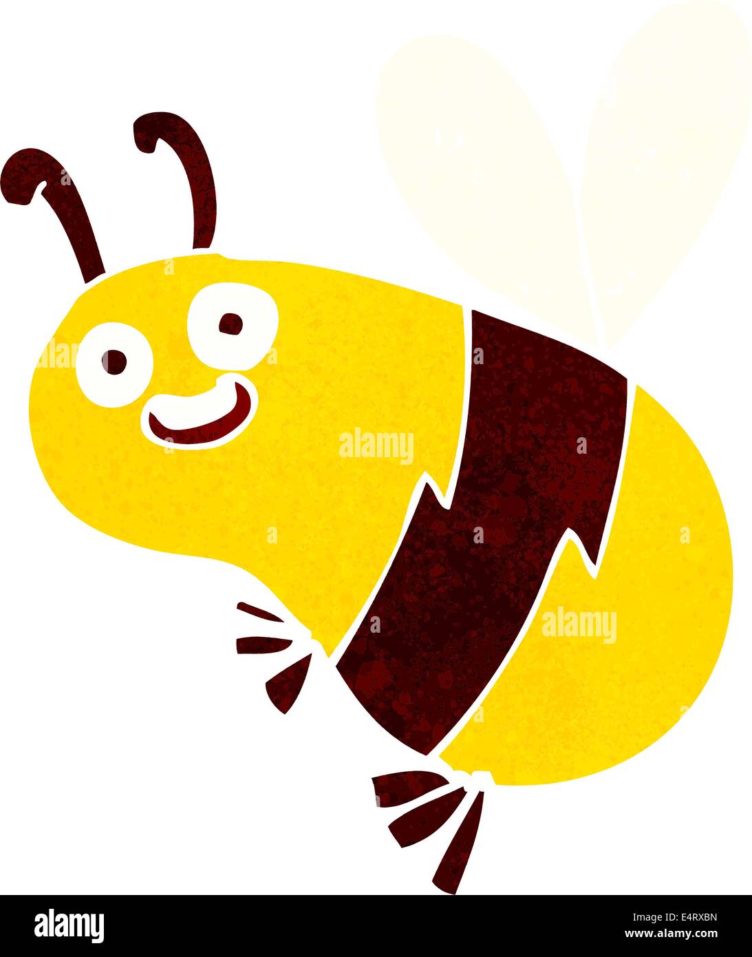 funny cartoon bee Stock Vector Image & Art - Alamy