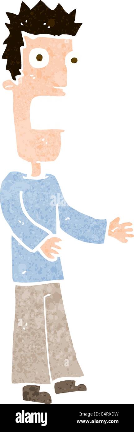 cartoon man freaking out Stock Vector Image & Art - Alamy