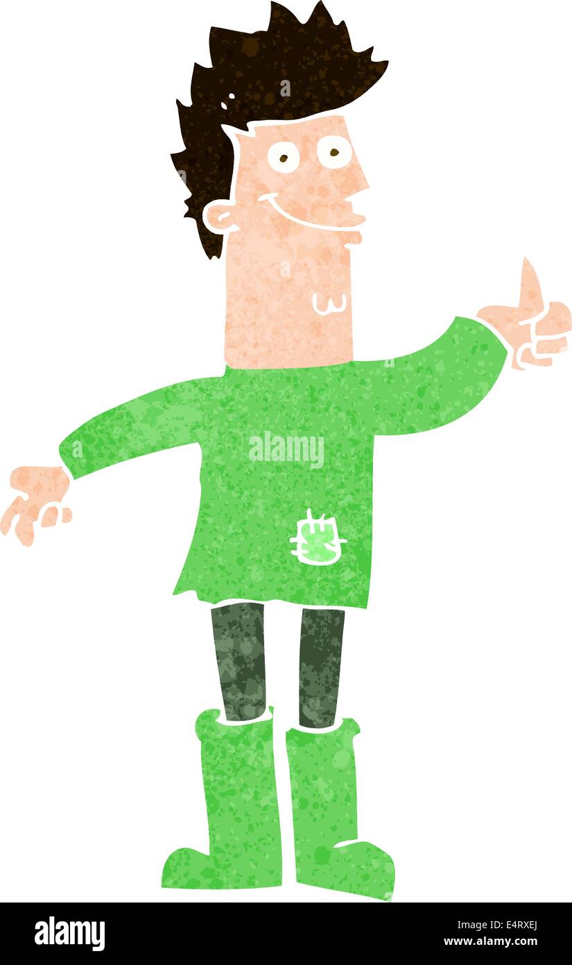 Cartoon boy positive attitude hi-res stock photography and images - Alamy