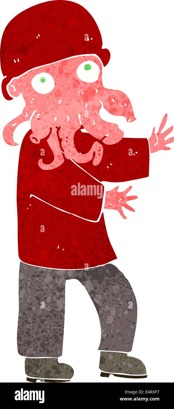 cartoon alien man Stock Vector Image & Art - Alamy