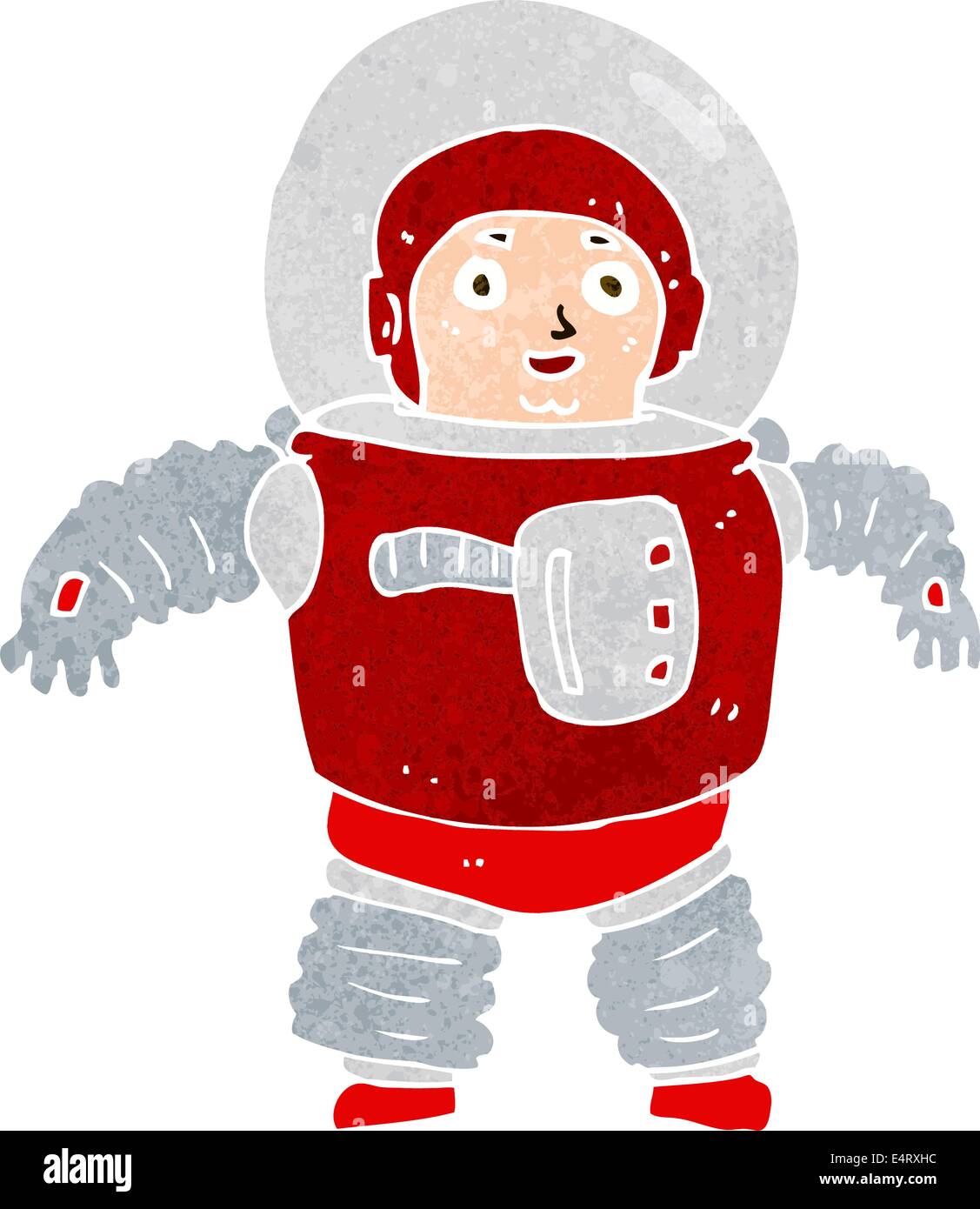 cartoon space man Stock Vector Image & Art - Alamy