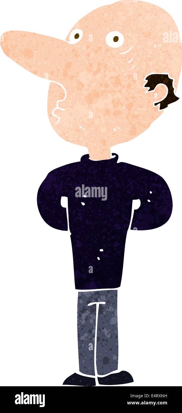 cartoon balding man Stock Vector Image & Art - Alamy