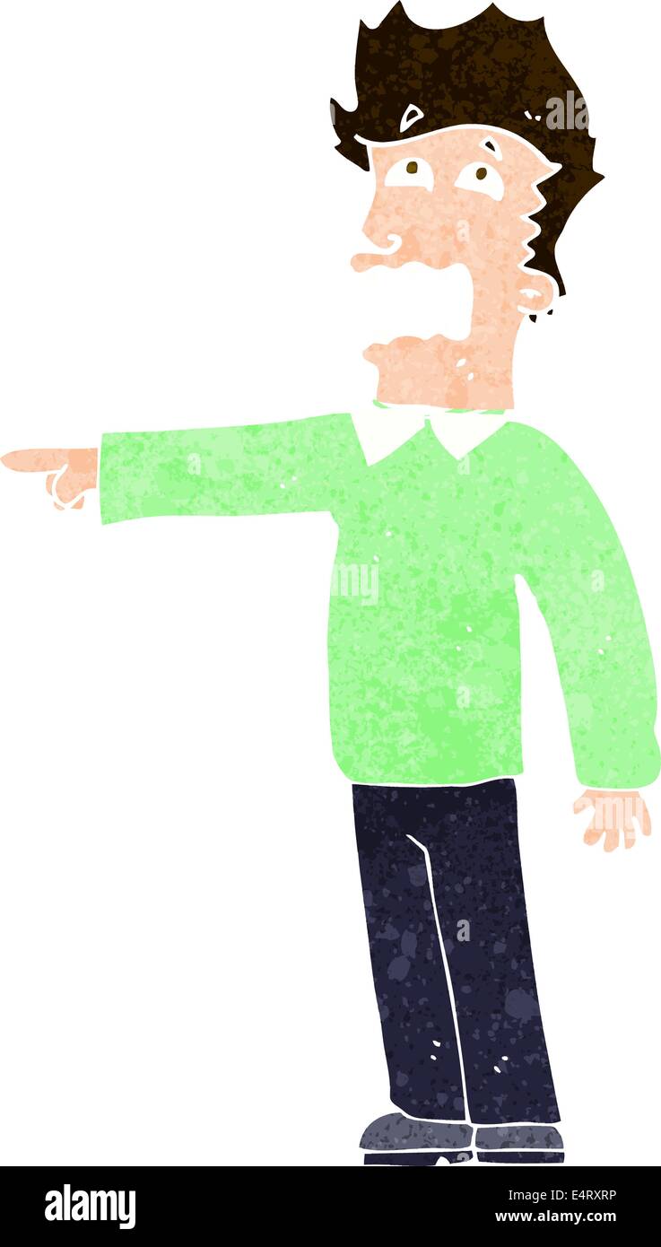 Man Accusing Cartoon High Resolution Stock Photography and Images - Alamy