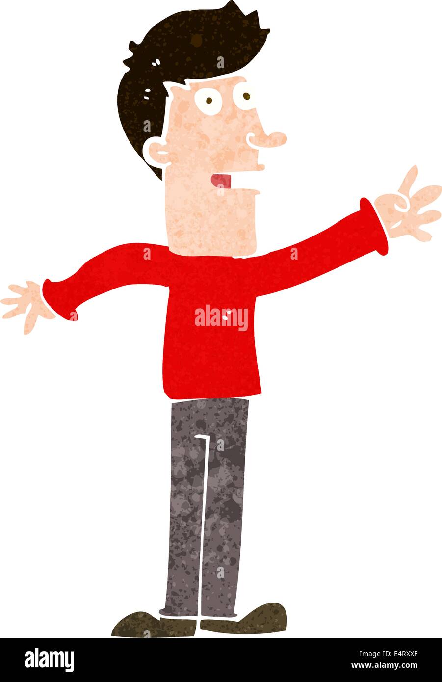 Boy hand reaching Stock Vector Images - Alamy