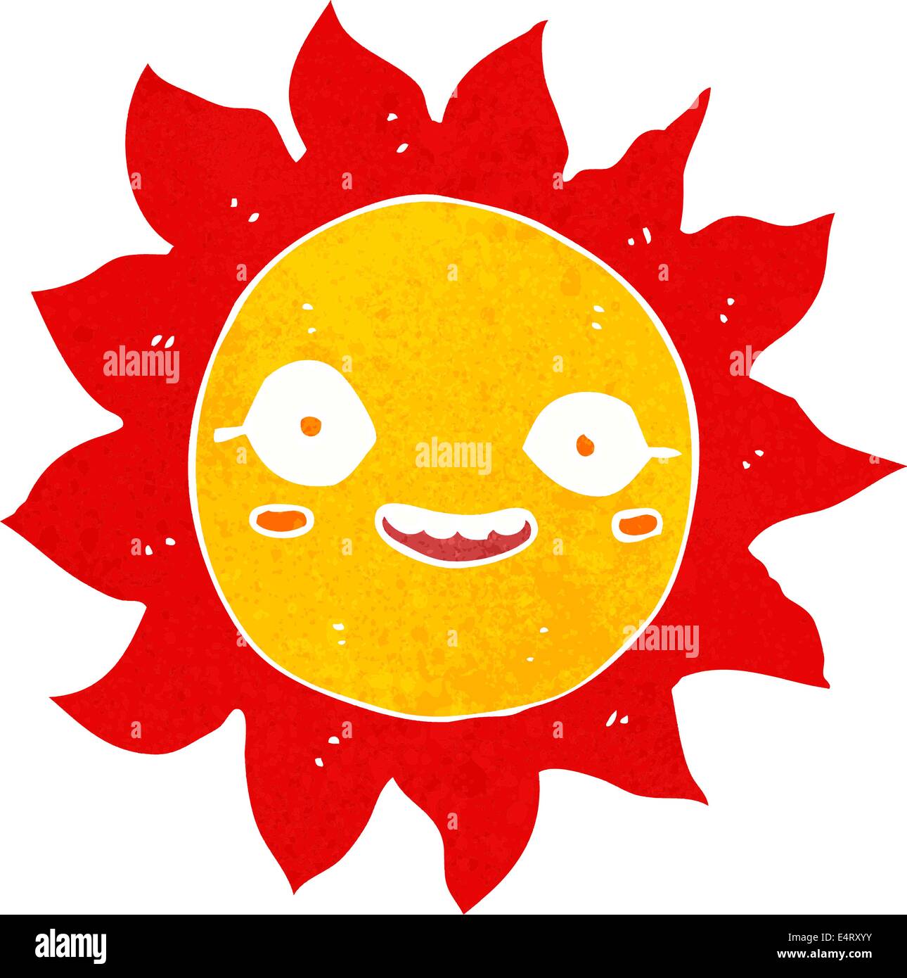 cartoon happy sun Stock Vector Image & Art - Alamy