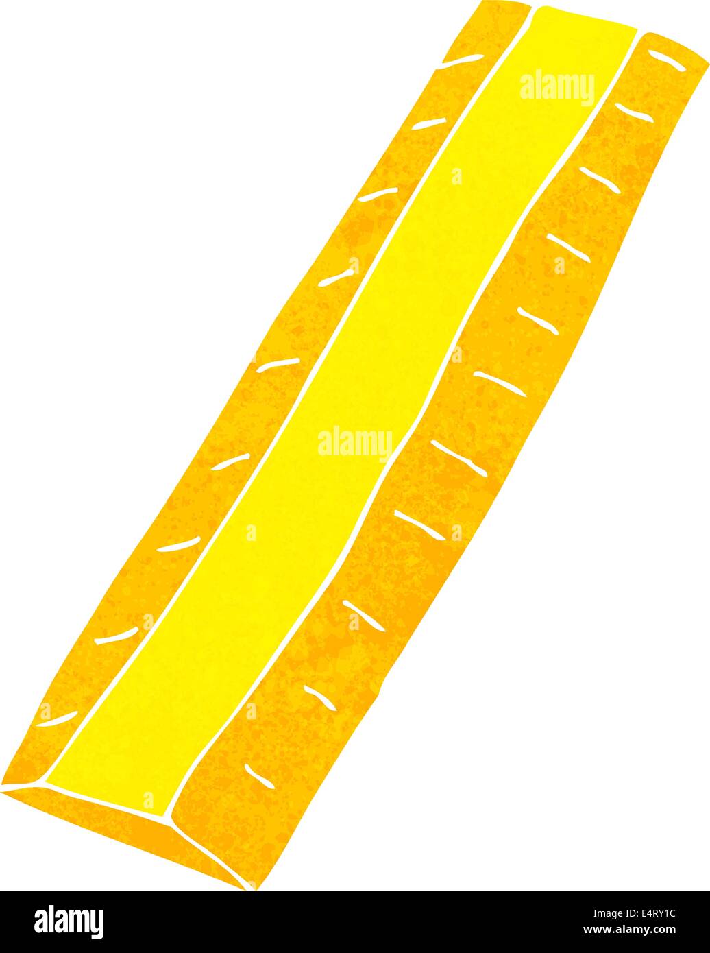 cartoon wooden ruler Stock Vector Image & Art - Alamy