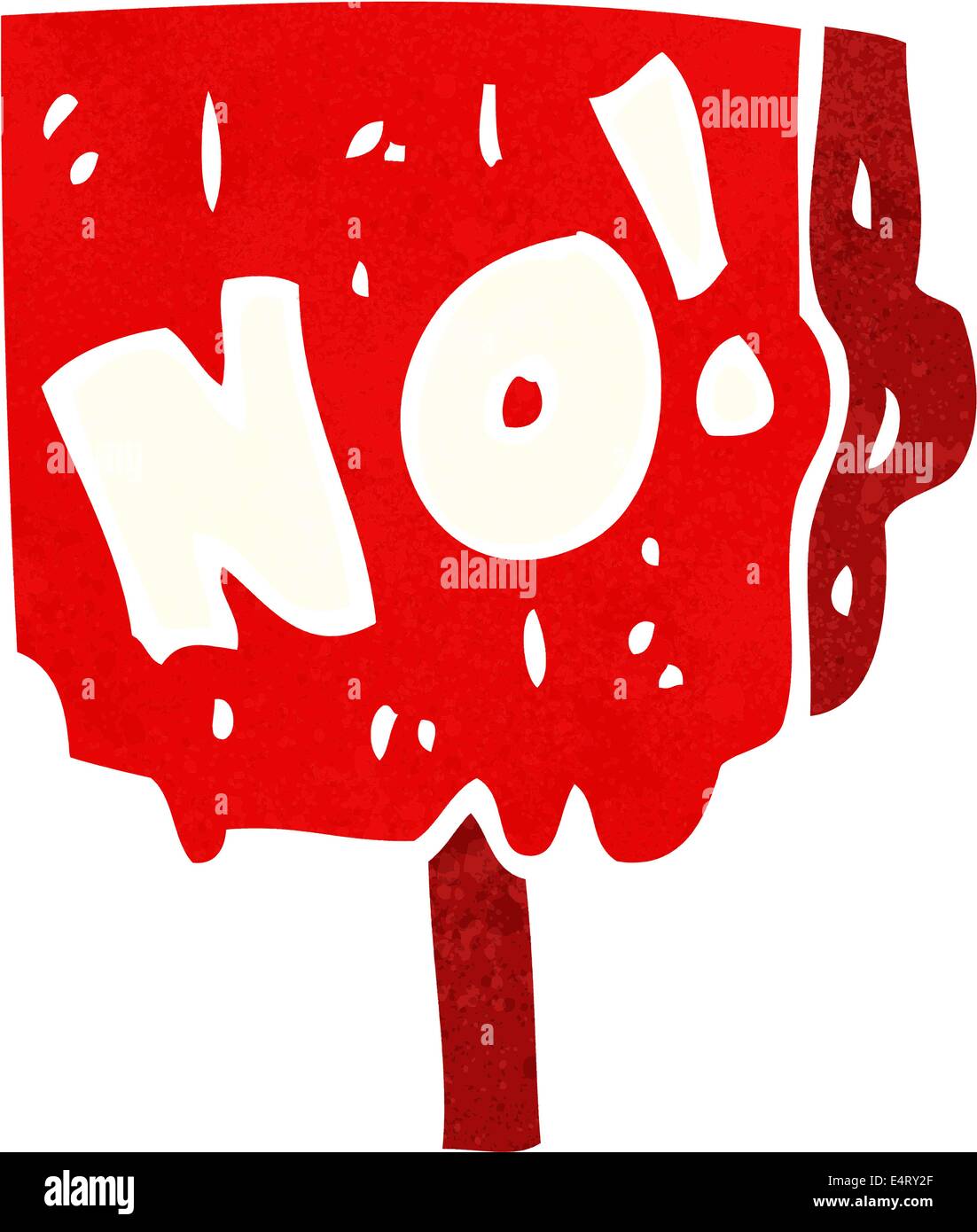 cartoon no sign Stock Vector Image & Art - Alamy