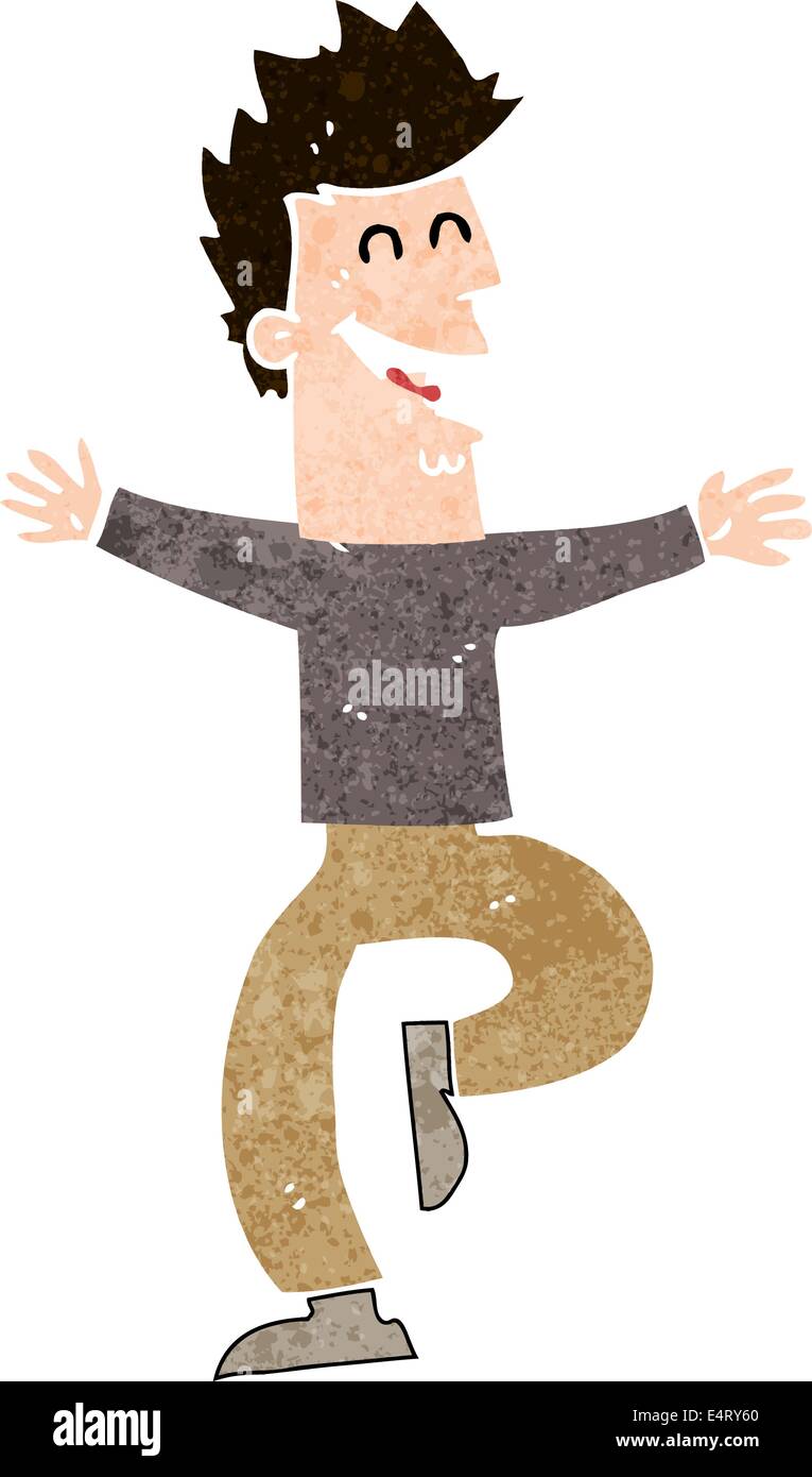 cartoon laughing man Stock Vector Image & Art - Alamy