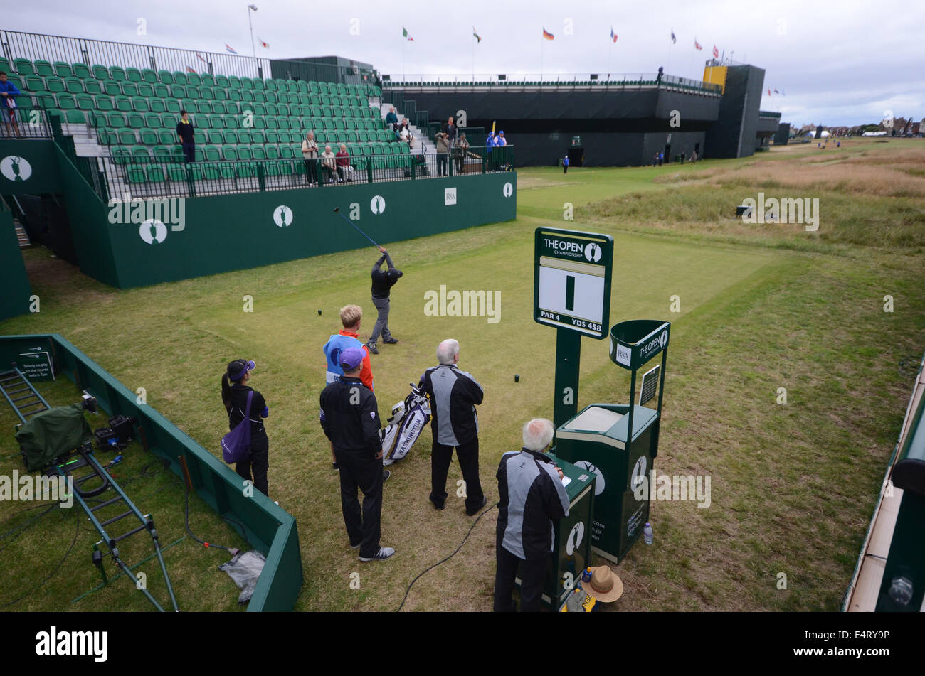 Royal Liverpool Golf Club, Hoylake, UK. 16th July, 2014. The Open Final ...