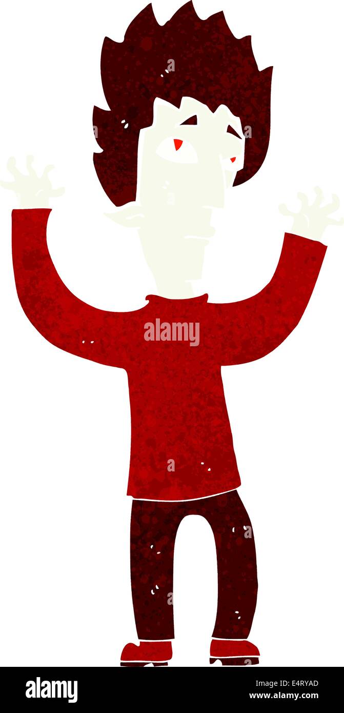 cartoon vampire giving up Stock Vector Image & Art - Alamy