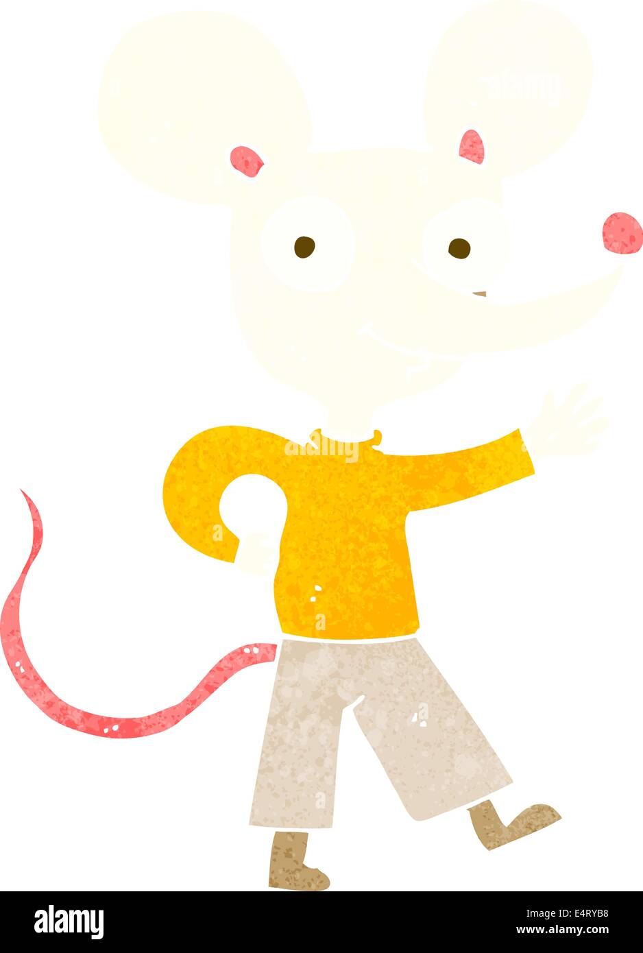 cartoon waving mouse Stock Vector Image & Art - Alamy