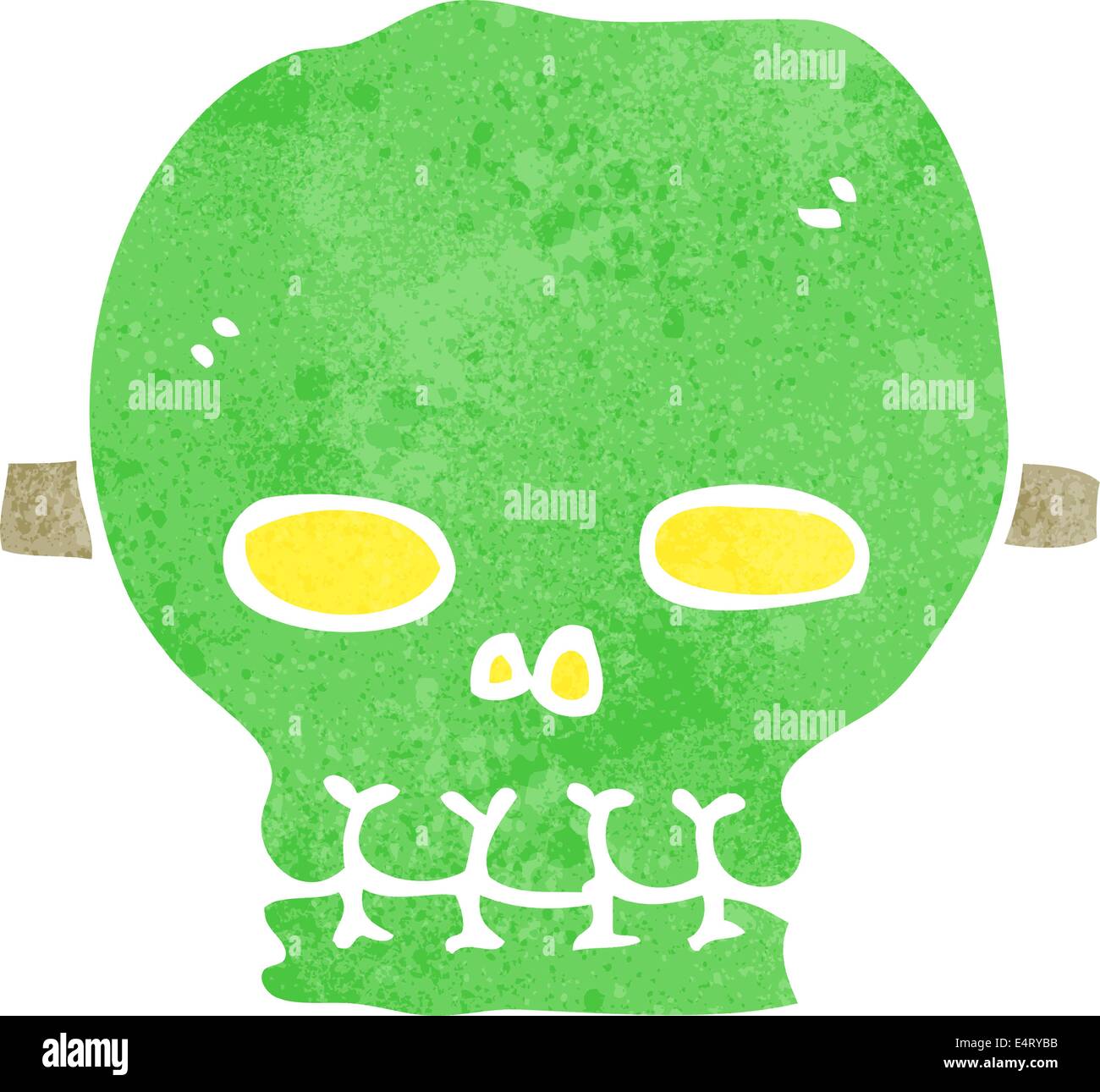 cartoon spooky skull mask Stock Vector Image & Art - Alamy