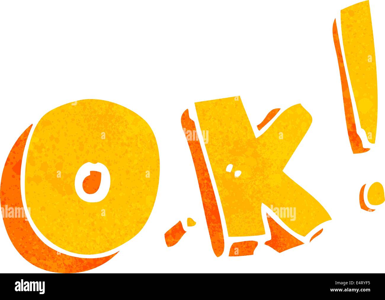 cartoon OK symbol Stock Vector Image & Art - Alamy