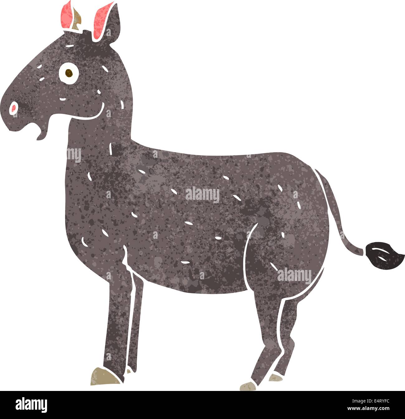 Pack mule drawing vector vectors hi-res stock photography and images ...