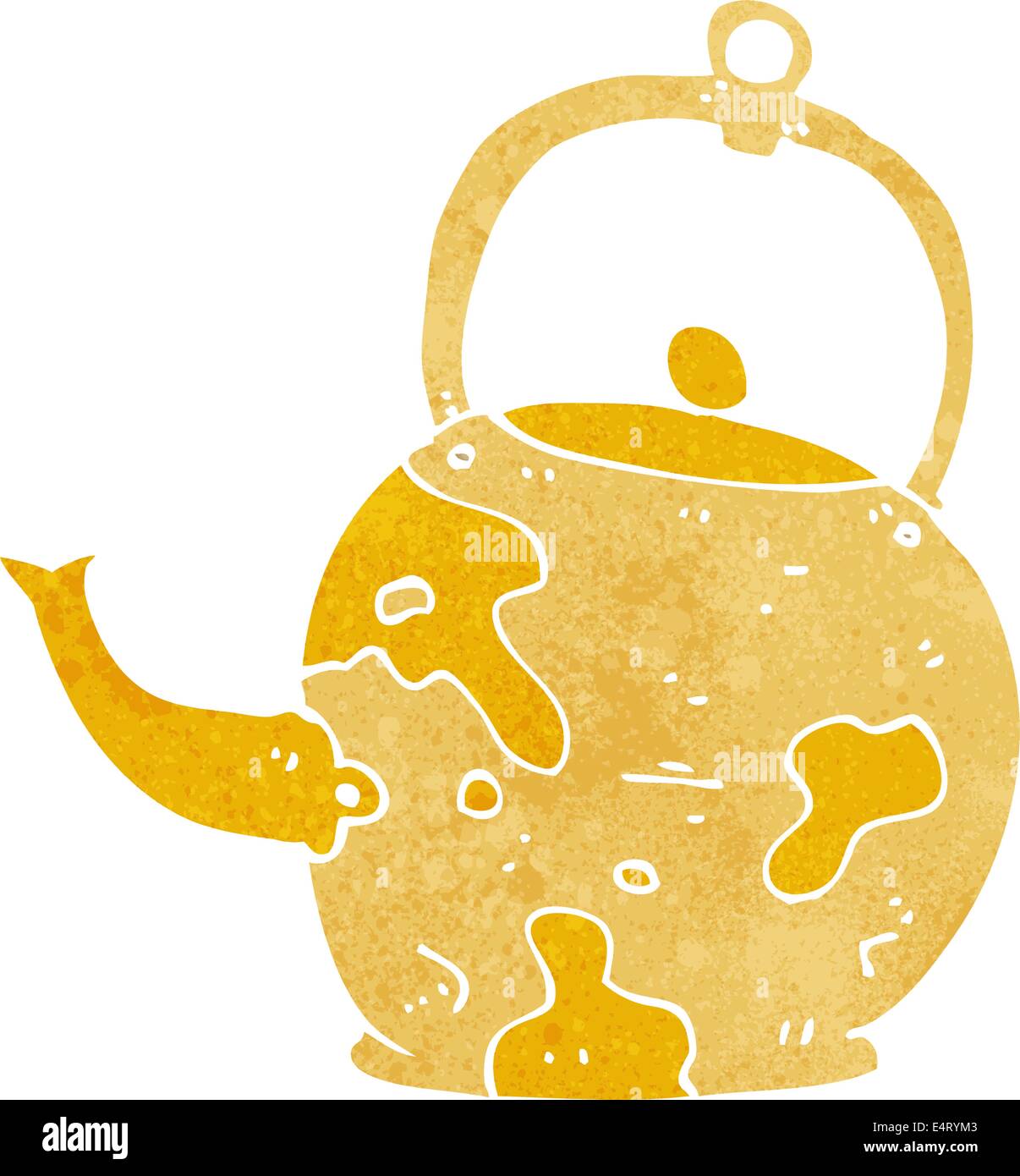 cartoon old tea pot Stock Vector Image & Art - Alamy