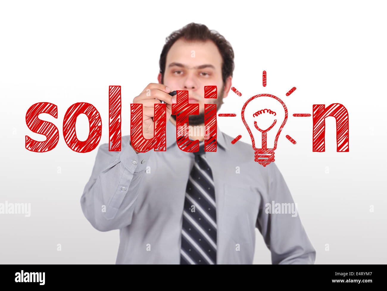 Man solution hi-res stock photography and images - Alamy
