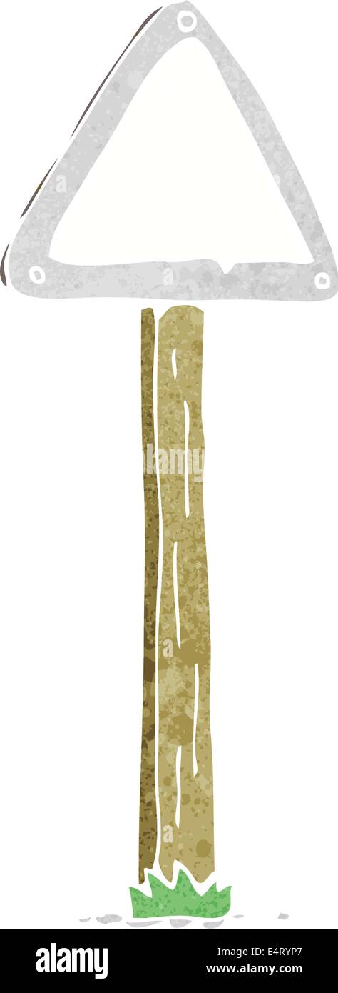 cartoon road sign Stock Vector Image & Art - Alamy