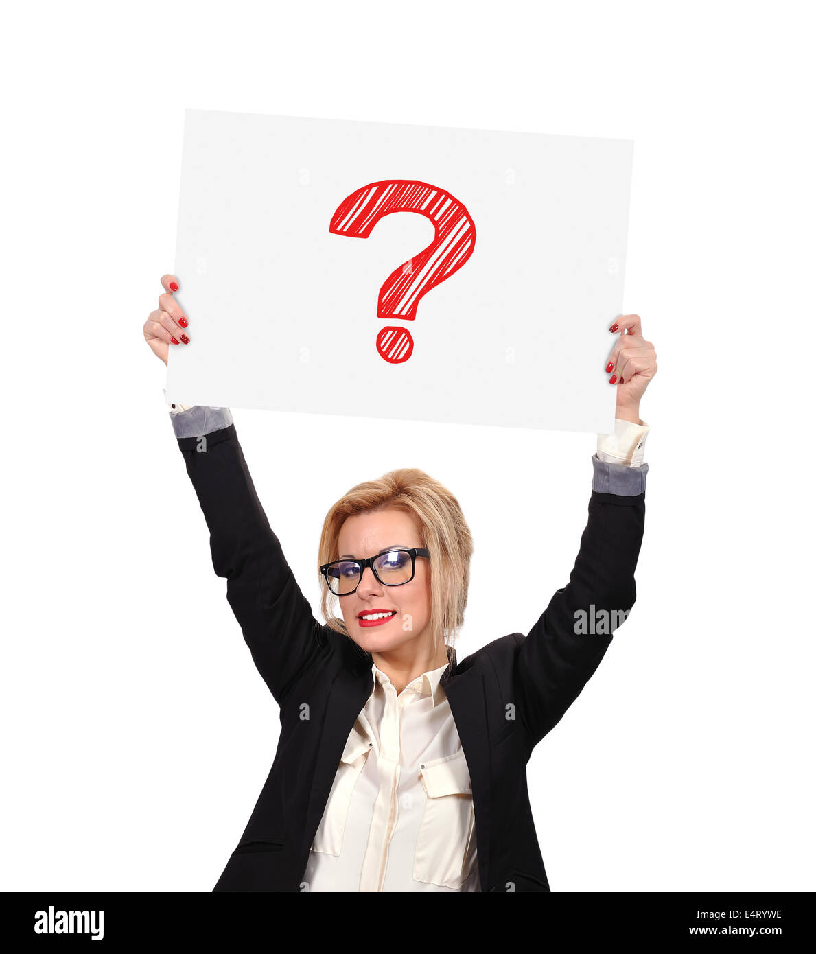 Pretty question mark hi-res stock photography and images - Alamy