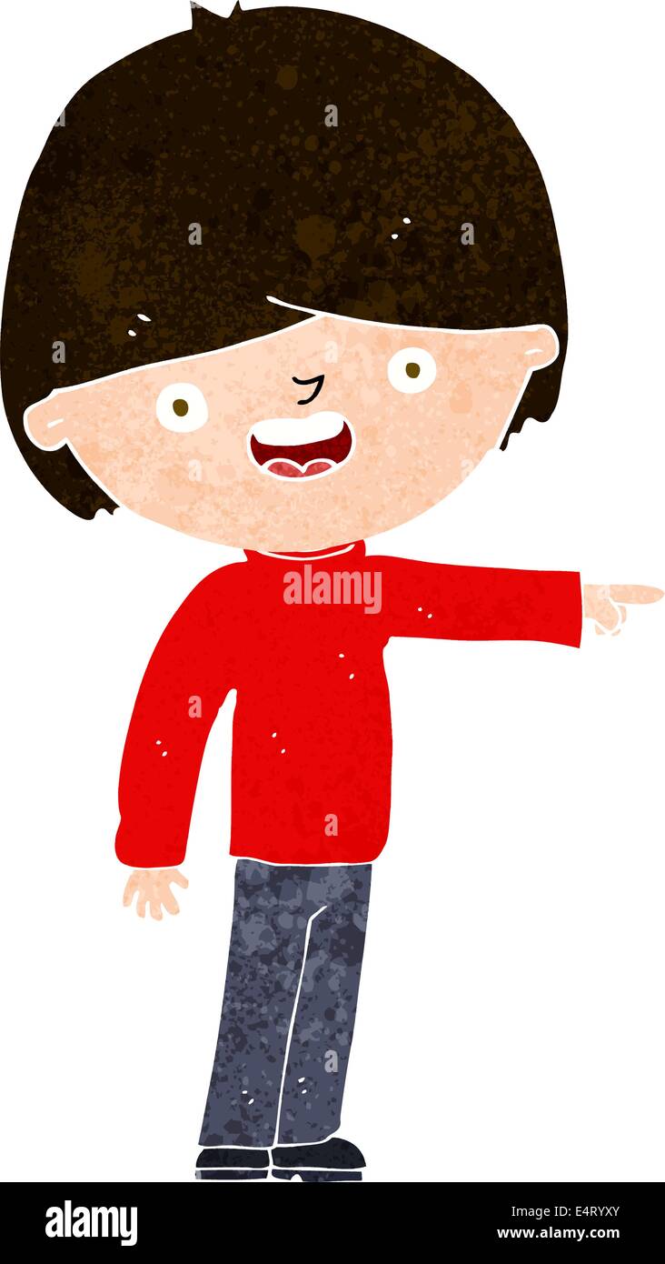 cartoon man pointing Stock Vector Image & Art - Alamy
