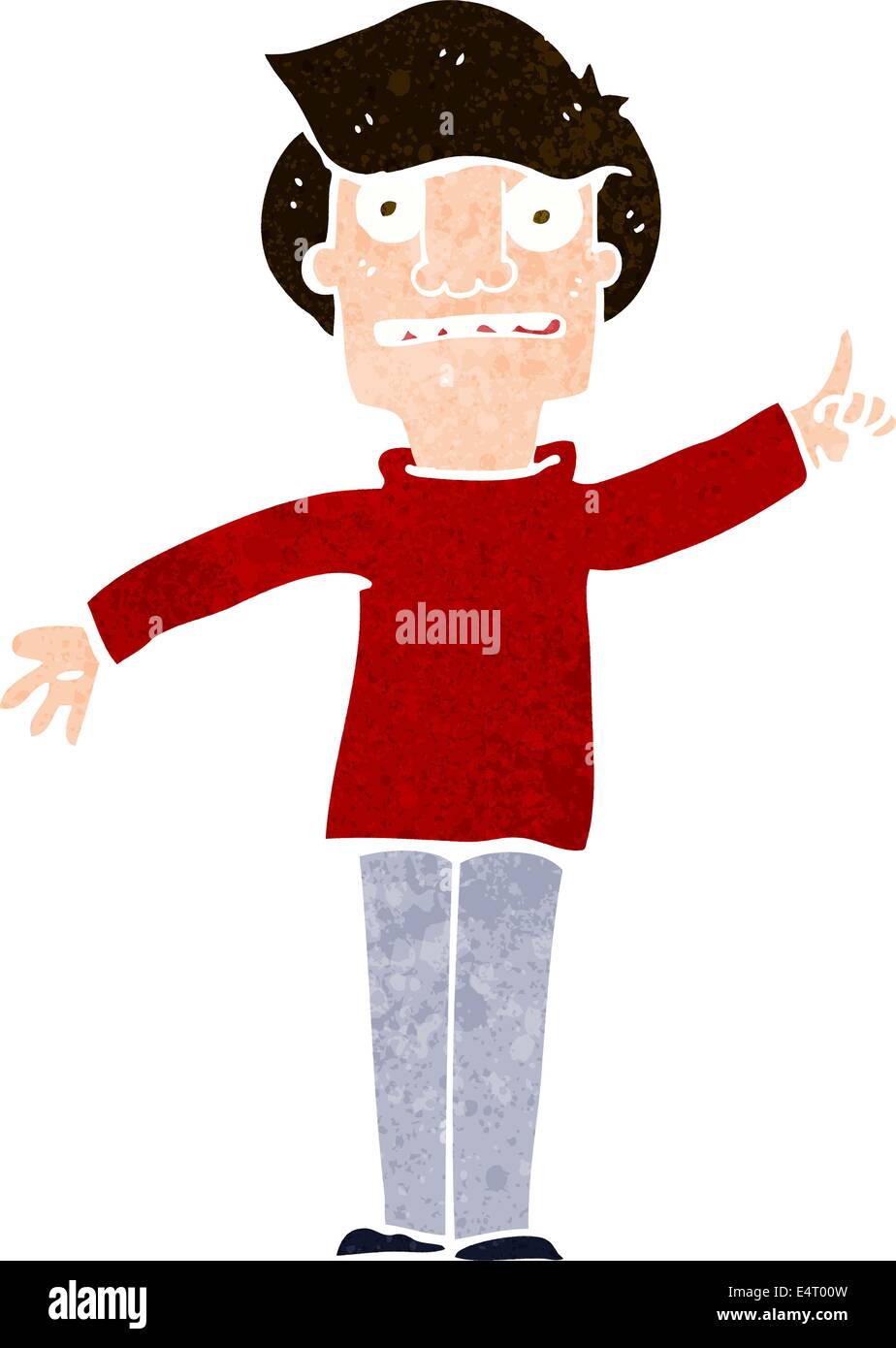 cartoon man asking question Stock Vector Image & Art - Alamy