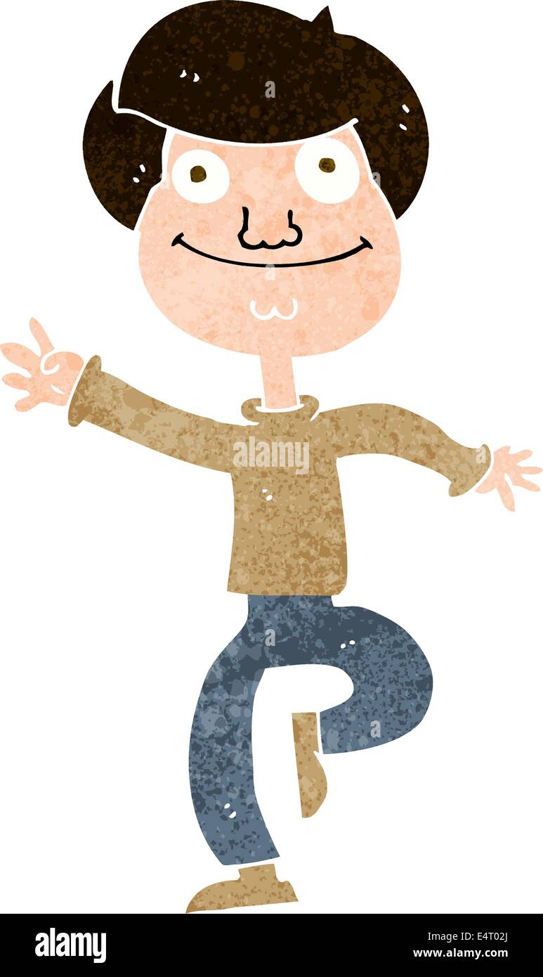 cartoon dancing man Stock Vector Image & Art - Alamy