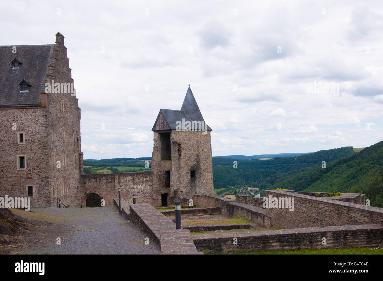Bourscheid castle hi-res stock photography and images - Alamy