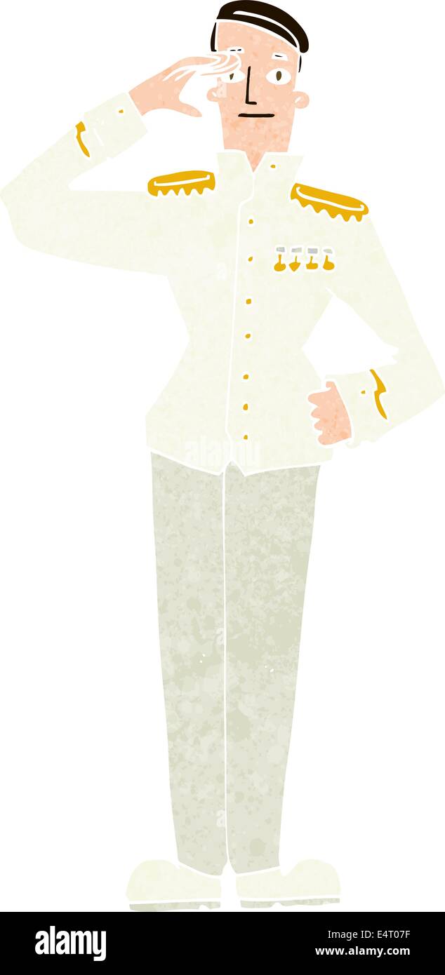 cartoon military man in dress uniform Stock Vector Image & Art - Alamy