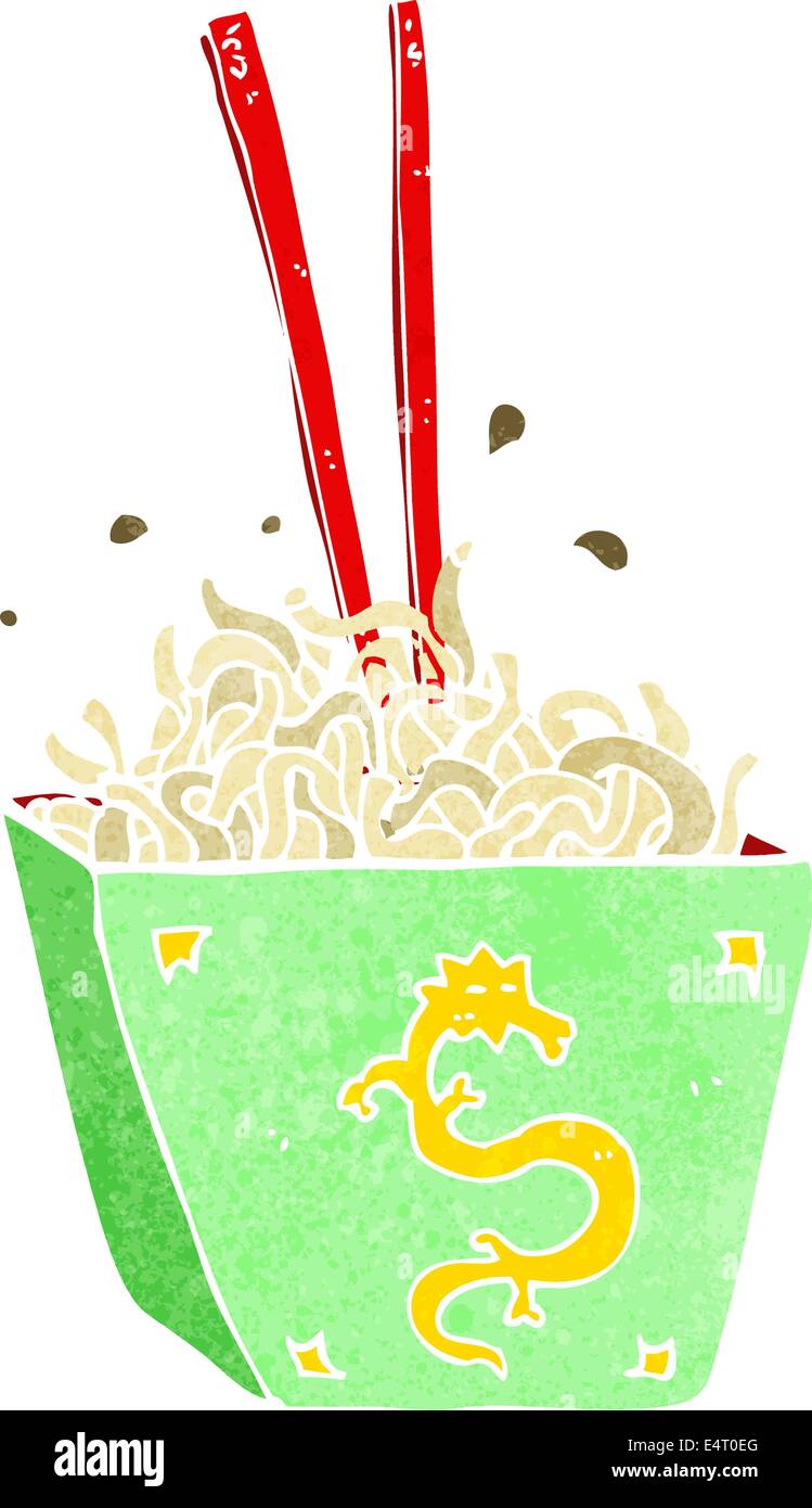 Cartoon noodles in box hi-res stock photography and images - Alamy