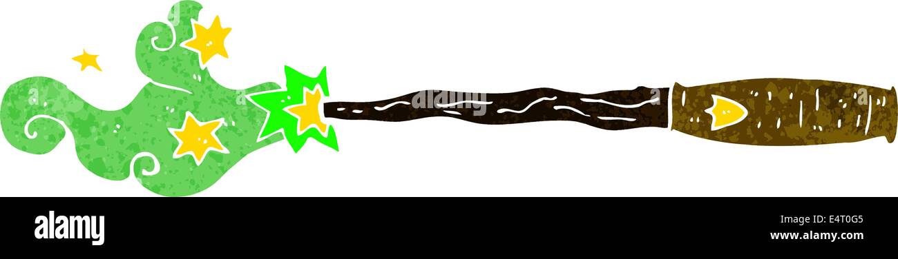 cartoon magic wand Stock Vector Image & Art - Alamy
