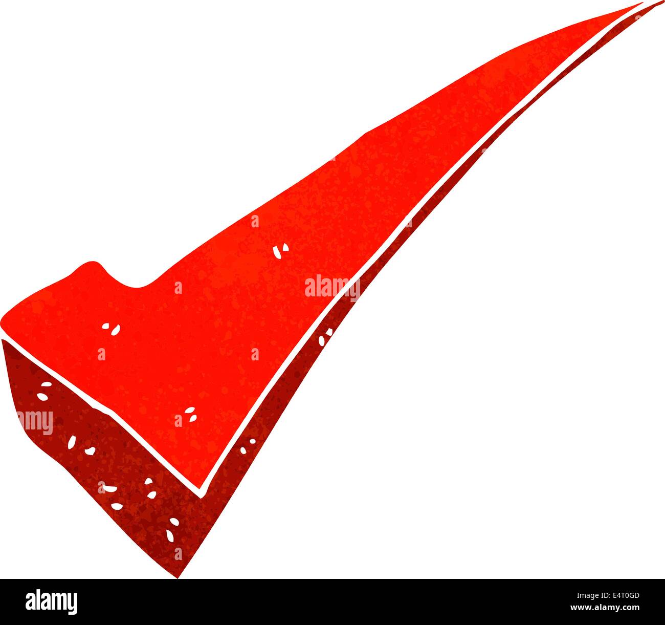 cartoon tick symbol Stock Vector Image & Art - Alamy