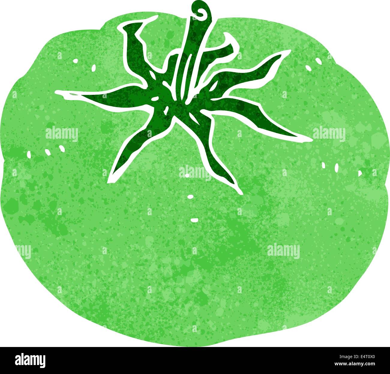cartoon green tomato Stock Vector Image & Art - Alamy