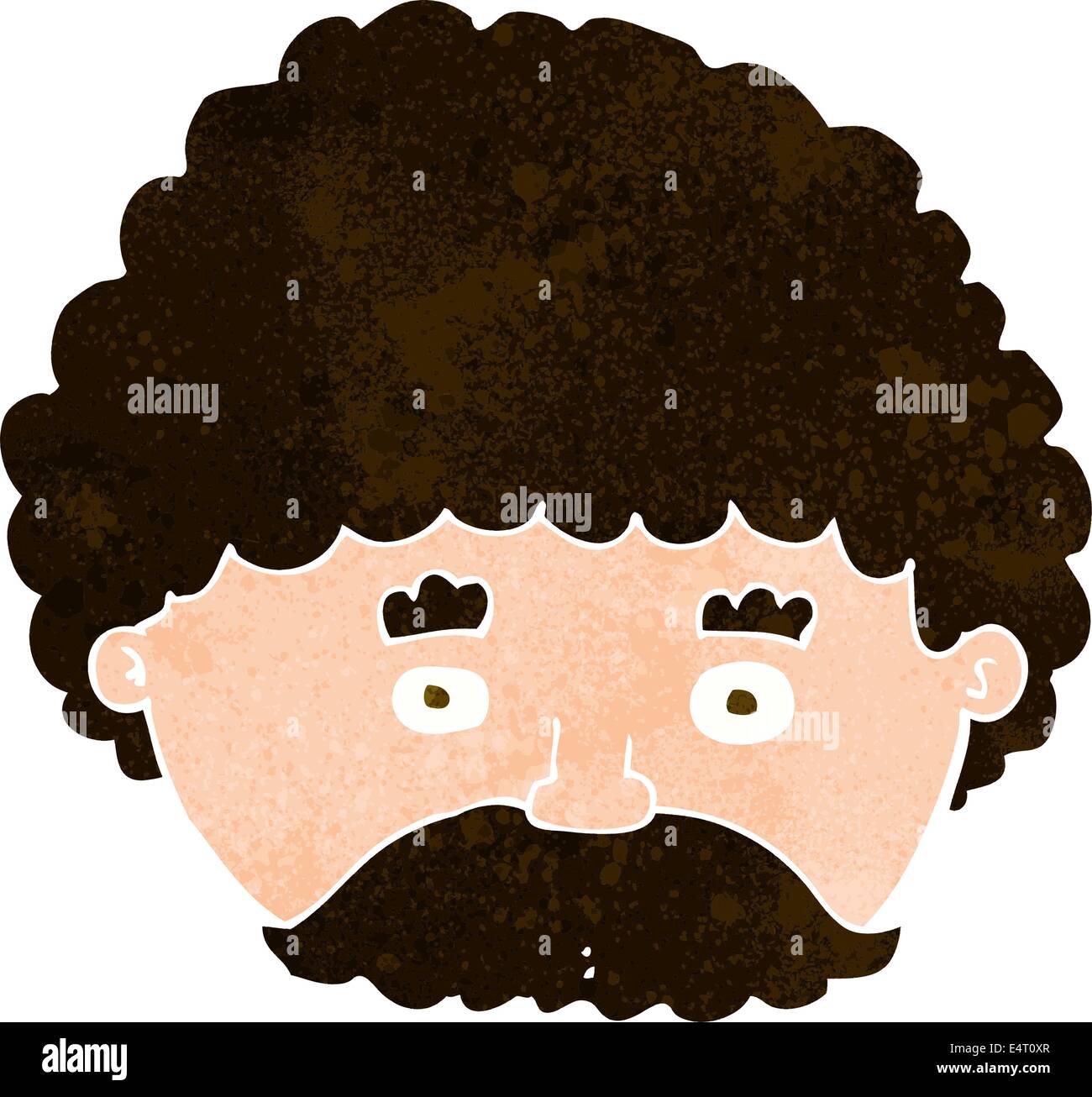 cartoon man with mustache Stock Vector Image & Art - Alamy